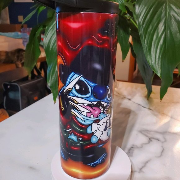 Artisan | Dining | Stitch As Freddy Krueger 2oz Tumbler With Duo Lids ...